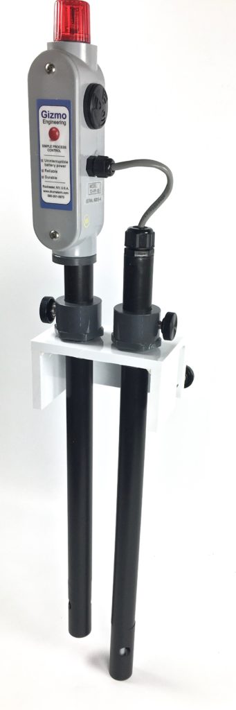 Level Controller with rim-mount bracket for open tanks | Gizmo Engineering