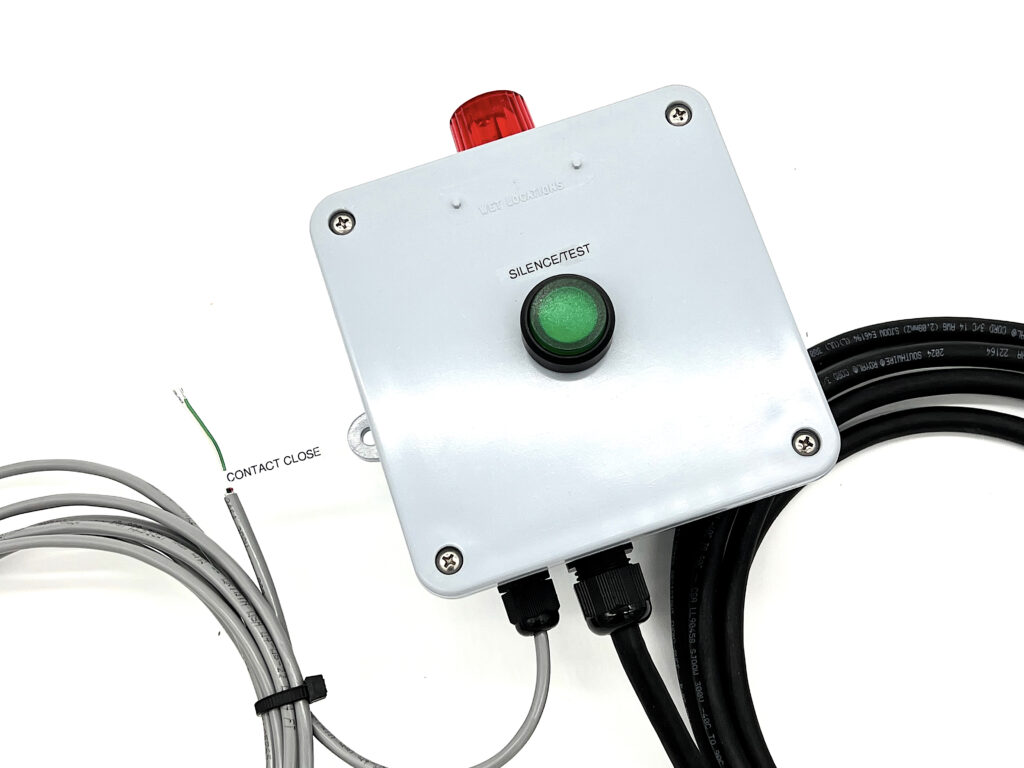 Alarm with Buzzer and LED for Industrial Use | Gizmo Engineering