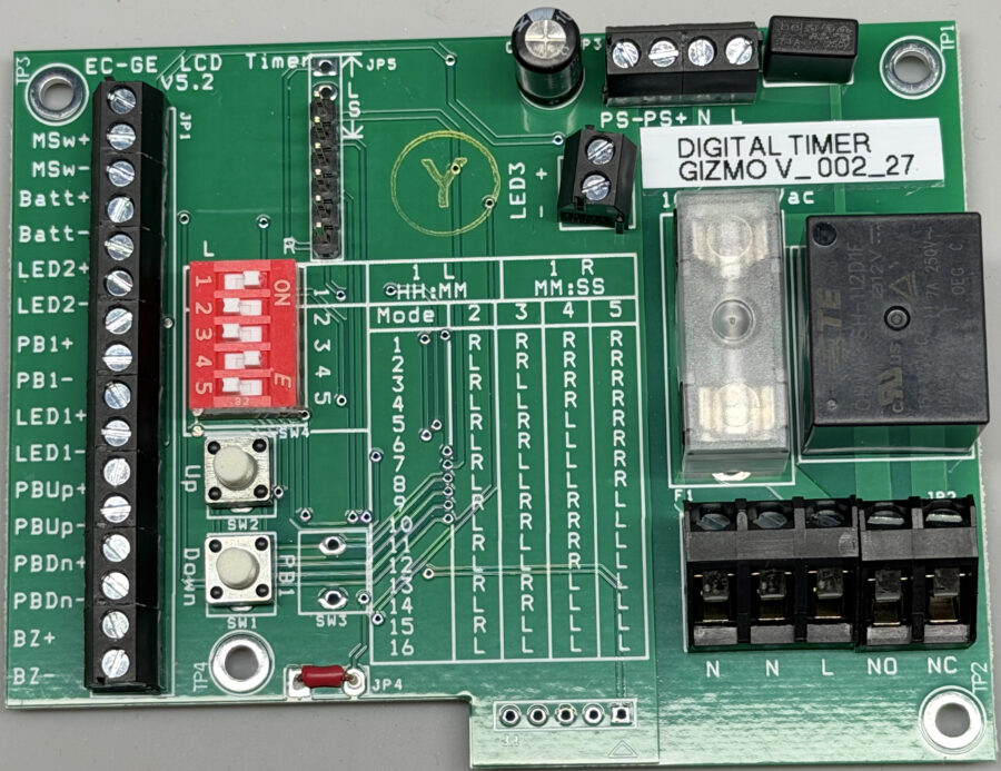 Industrial Production Timer (T5) | Gizmo Engineering